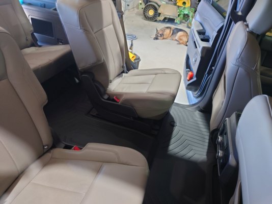 2019 Expedition FX4 with 2nd row bench seat, but I removed the middle ...